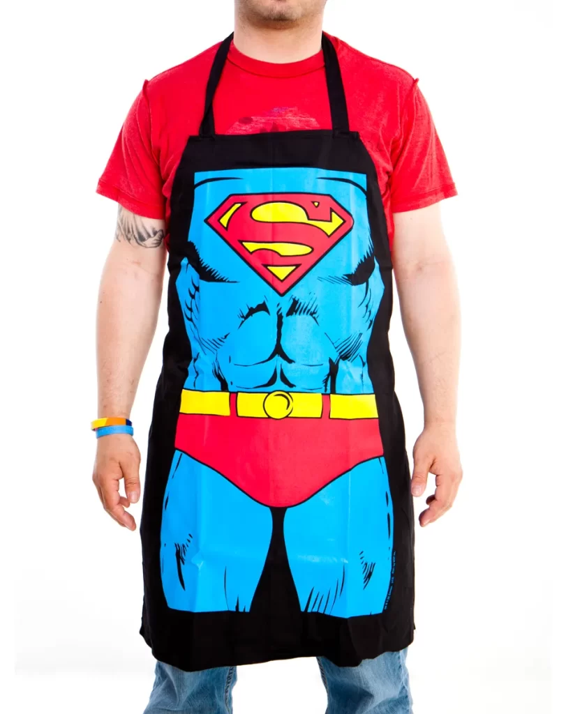 Superhero Superman Apron Funny Kitchen - Supergift